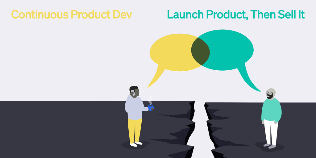 The Product Chasm — Continuous Product Development vs. Launch Product ...